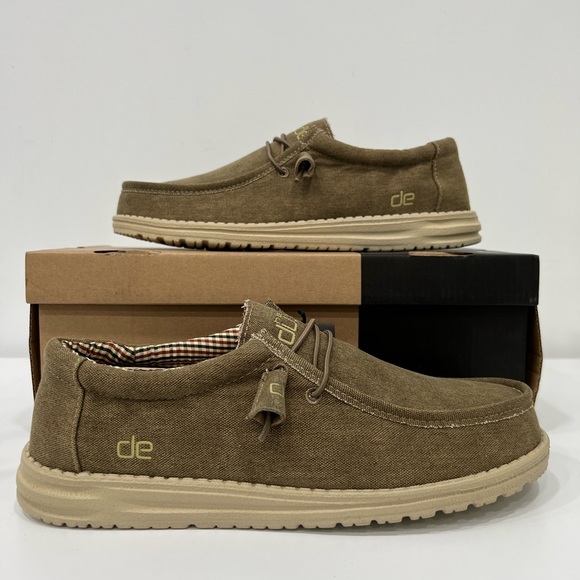 Hey Dude | Shoes | Hey Dude Wally Stretch Nut Loafers Slip On Comfort ...